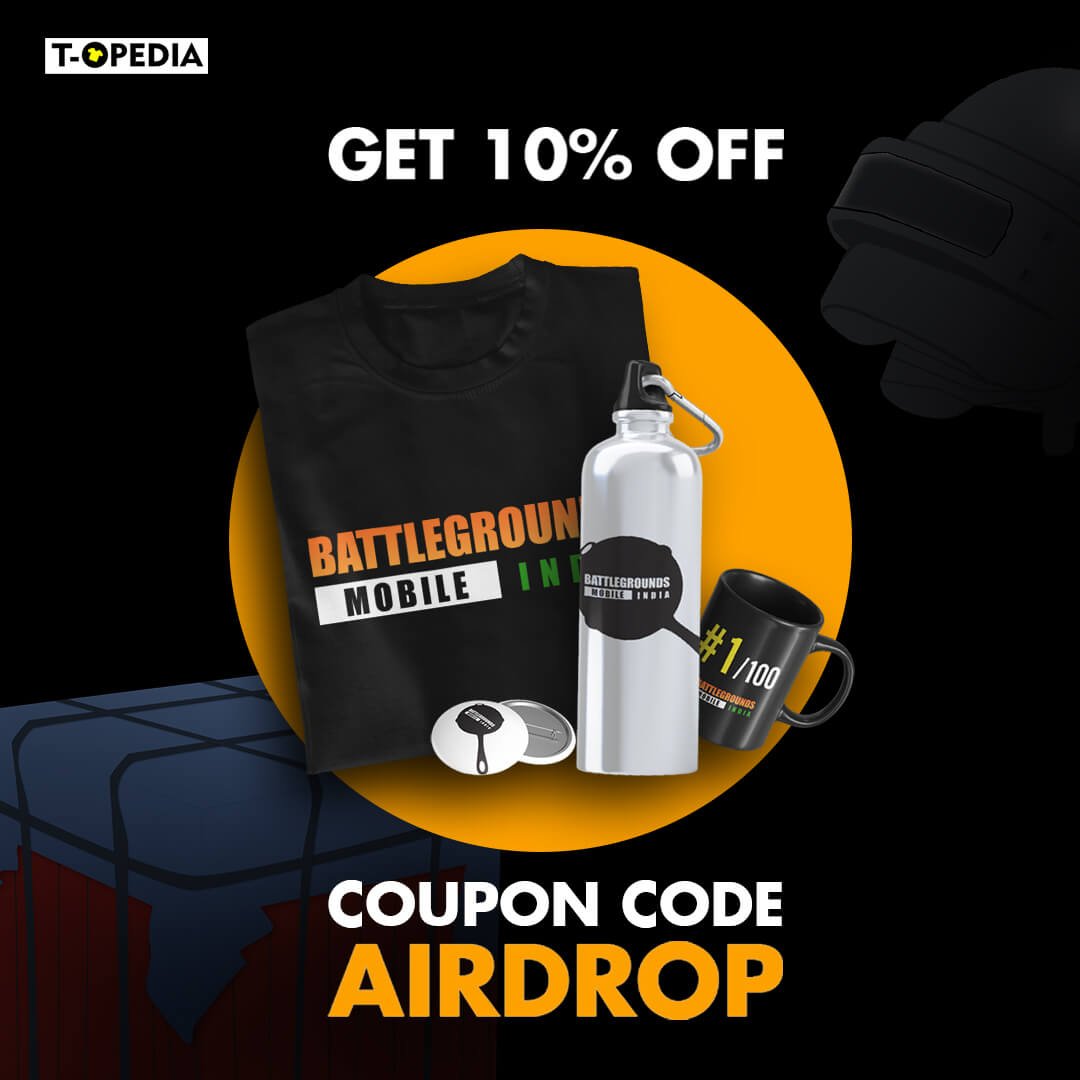 BGMI Classic Airdrop Bundle – Tshirtsopedia | BGMI Jersey, GodLike ...