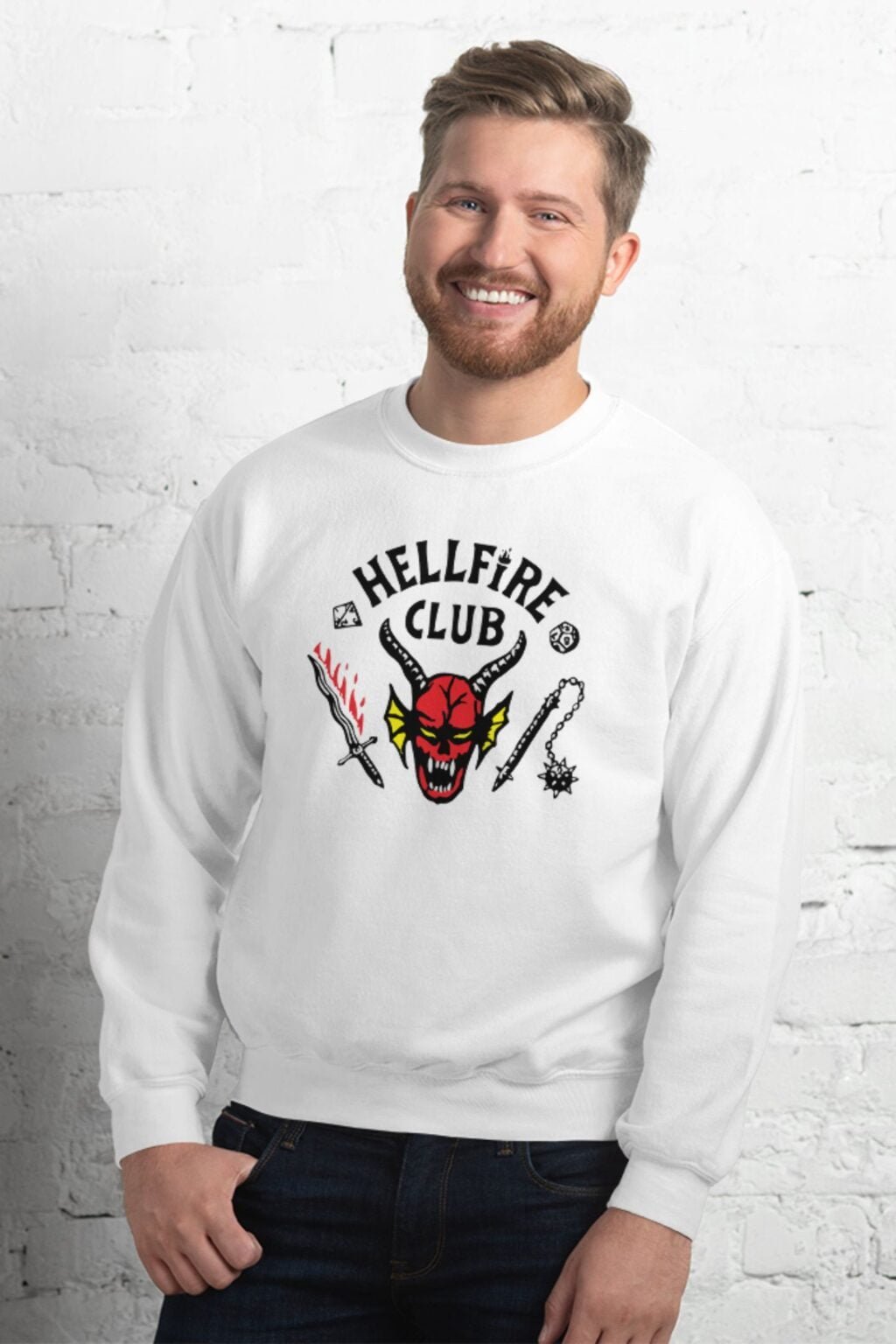 Stranger Things Hellfire Club Raglan Unisex T-shirt – Tshirtsopedia ...